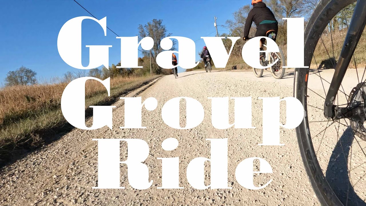 A Relaxed Gravel Group Ride - Fall in Eastern Kansas - YouTube