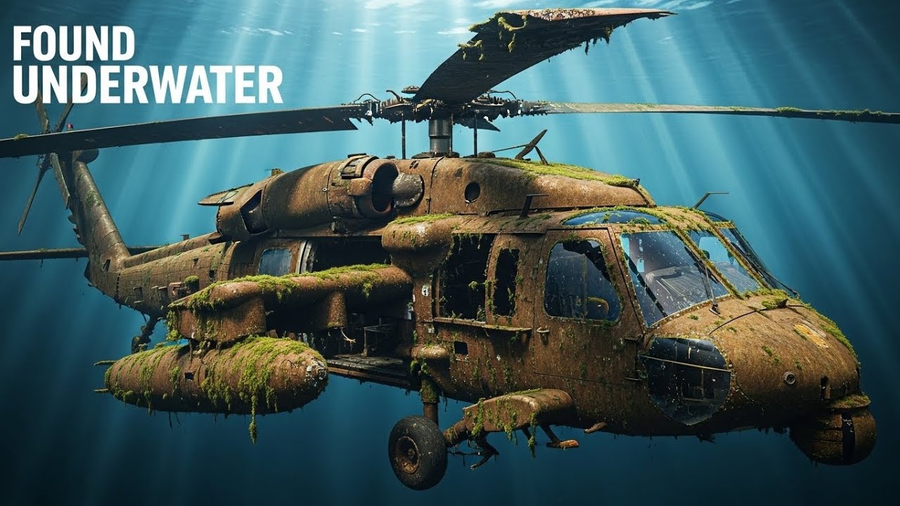 After Decades Lost Under the Sea… This Black Hawk’s Restoration Will ...