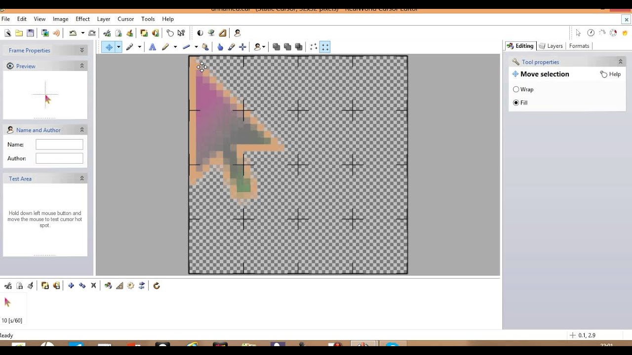 how to get a dot on your cursor - YouTube