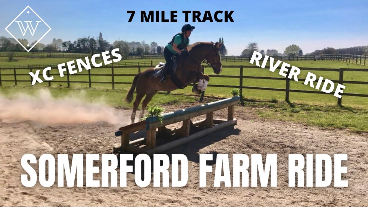 SOMERFORD XC | FARM RIDE | GoPro Footage | 7 MILE TRACK OF JUMPS AND ...