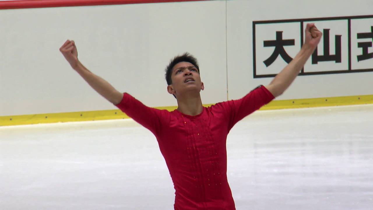 2016 ISU Junior Grand Prix - Tallinn - Men Free Skate - Matthew SAMUELS ...