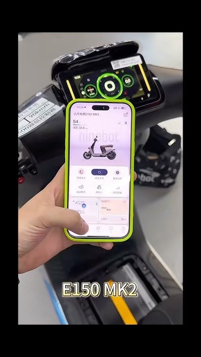 Electric scooter Ninebot E150 MK2 #九号 #ninebot #e150 #mk2 - YouTube