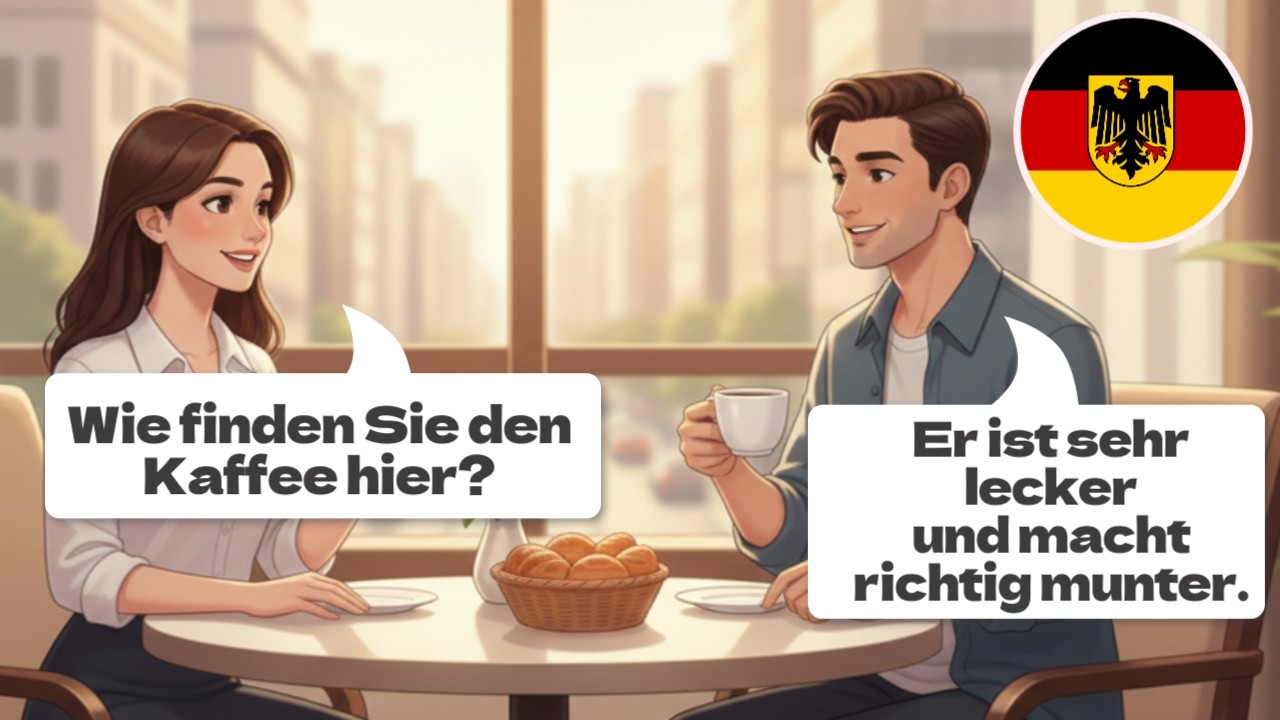 🇩🇪 German A1 Conversation Practice: 20 Minutes of Essential Dialogues ...
