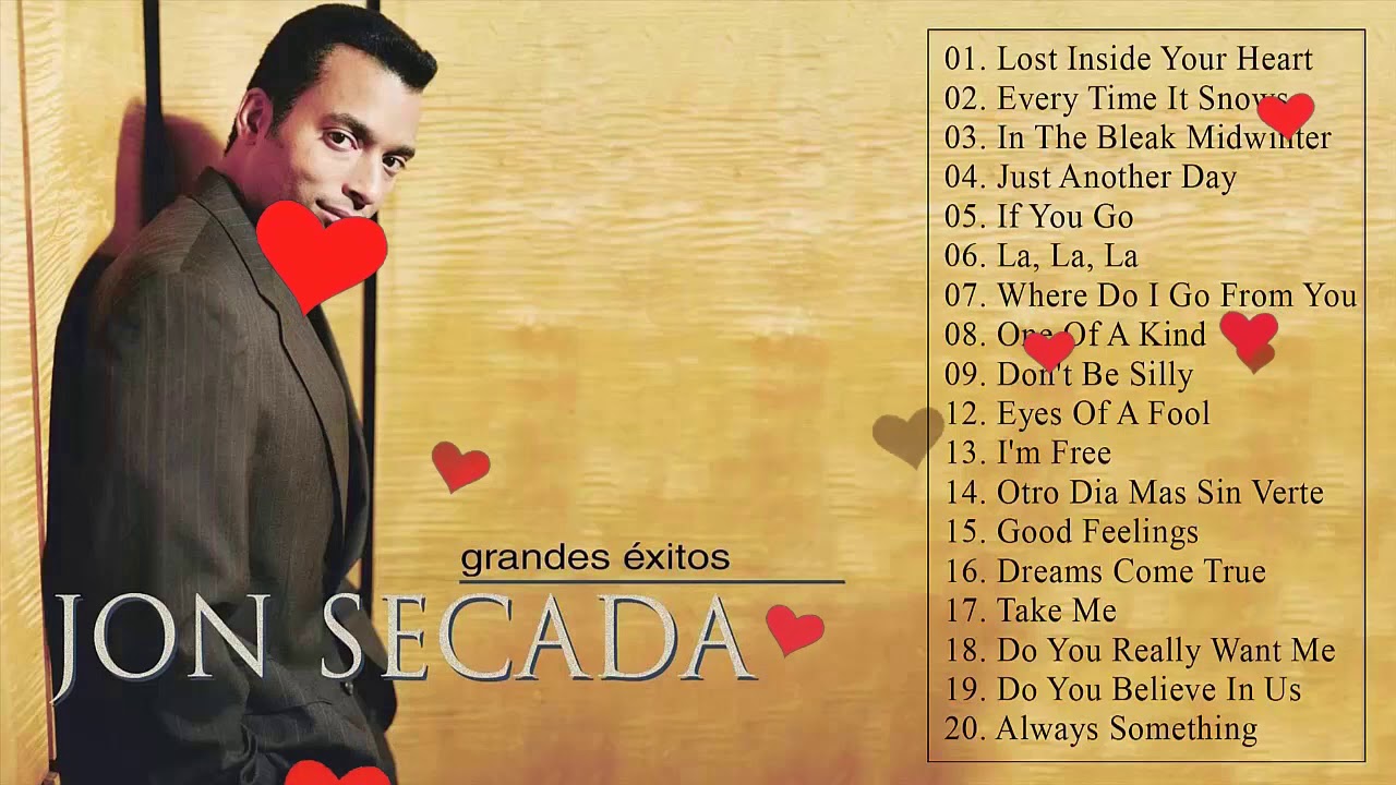 Jon Secada Sus Mejores Canciones Mix De Exitos Romanticos - YouTube