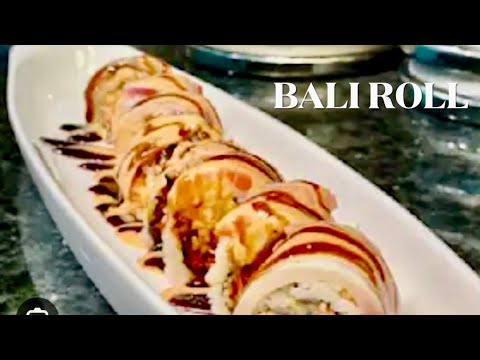 HOW TO MAKE SUSHI BALI ROLL