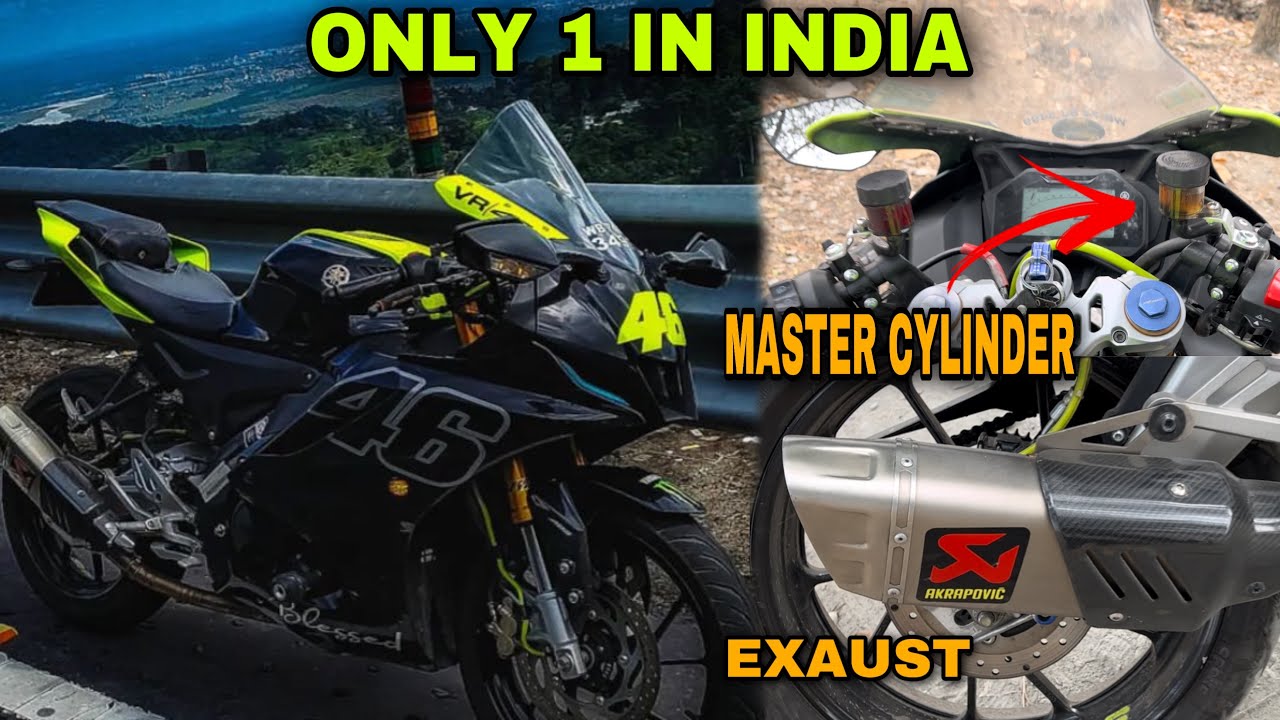 Best Modified Yamaha R15m | Exaust |Wrap | Master Cylinder | Only 1 In ...