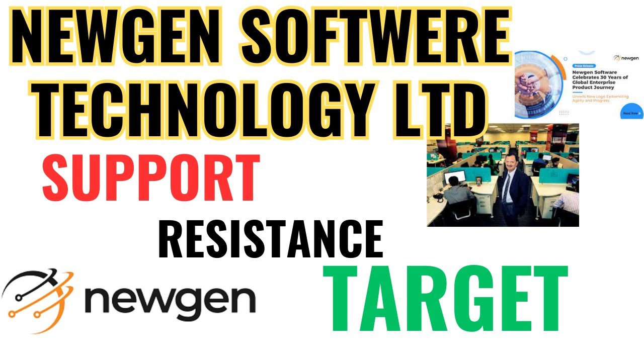 NEWGEN SOFTWARE || BEST MULTIBAGGER SHARE || SUPPORT RESISTANCE ...