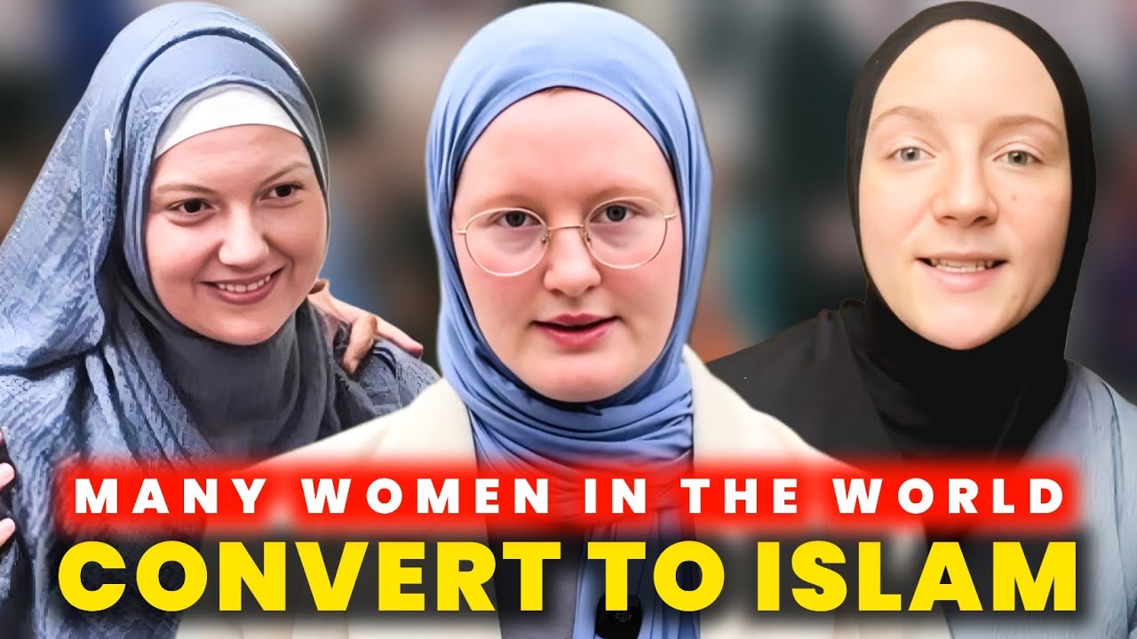 Many Women Become Muslim | Amazing Stories of Converts to Islam - YouTube