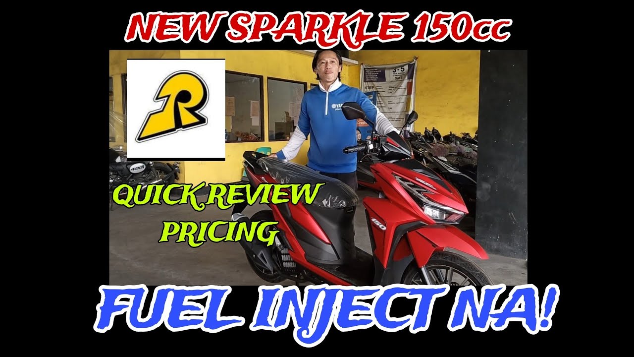 NEW RUSI SPARKLE 150 FI/QUICK REVIEW/JMotors Tv - YouTube