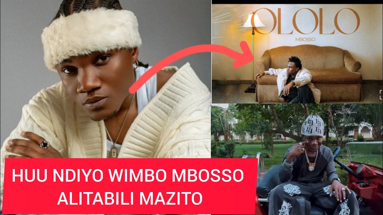MBOSSO ALIIMBA HUU WIMBO KAMA KUWAAGA WASAFI LABEL MASKINI DIAMOND ...