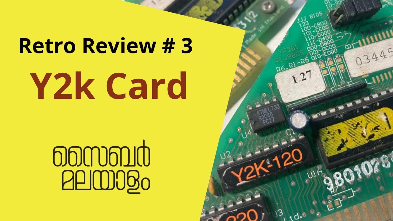 Retro Review # 3 Y2k Card | രണ്ടായിരം ആണ്ടും റിയൽ ടൈം ക്ലോക്ക് കാർഡും ...