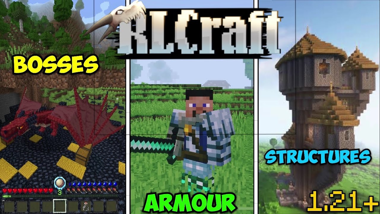 RL Craft Addon For Minecraft PE 1.21+ | Real Life Craft For MCPE | PS ...