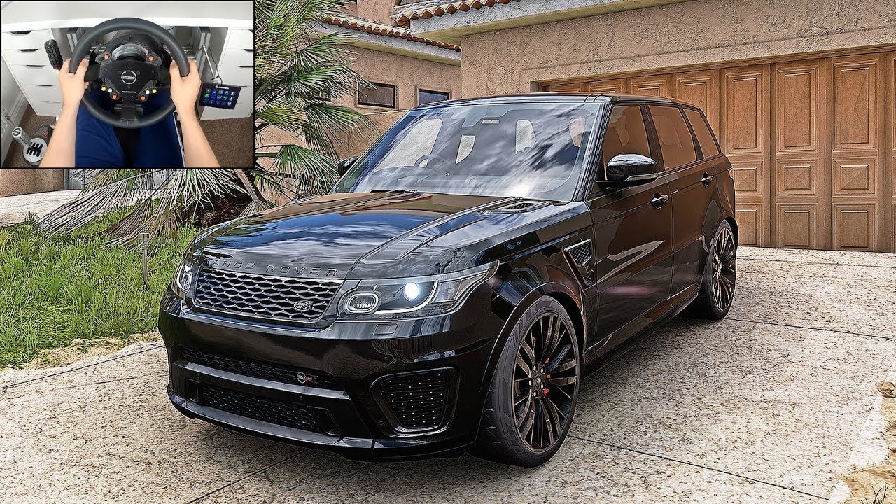 range rover sport svr 2015 forza horizon 5 steering wheel gameplay ...