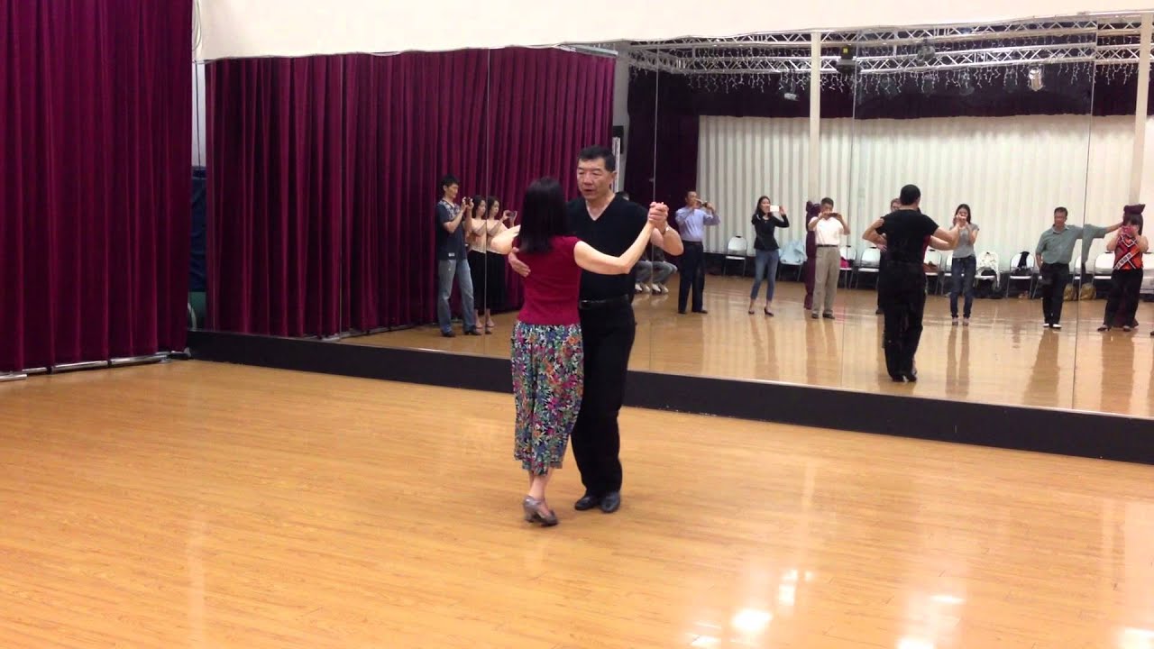Chinese Tango Dance lesson 2 by Andy and Virginia - YouTube