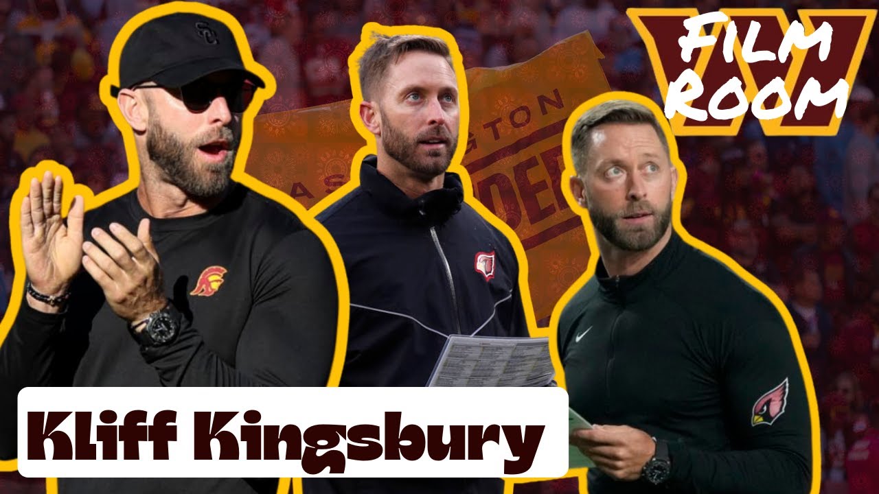 Commanders Film Room (Kliff Kingsbury) with Mark Bullock, Nick Akridge ...