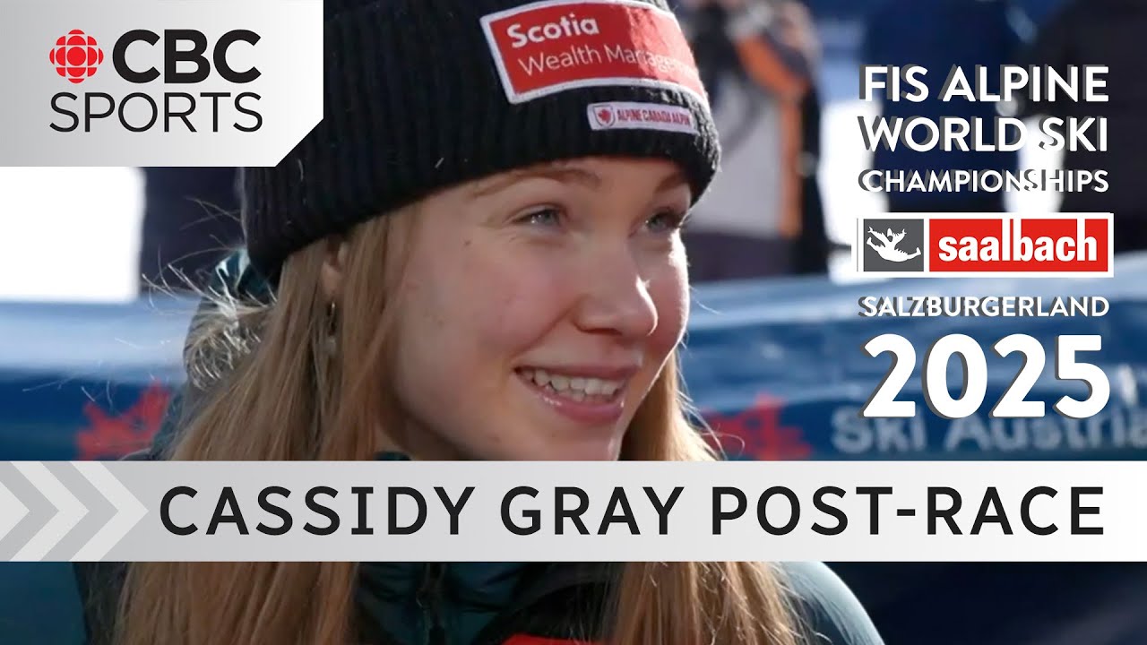 Cassidy Gray describes her wild day at the office at the world alpine ski championships | # ...