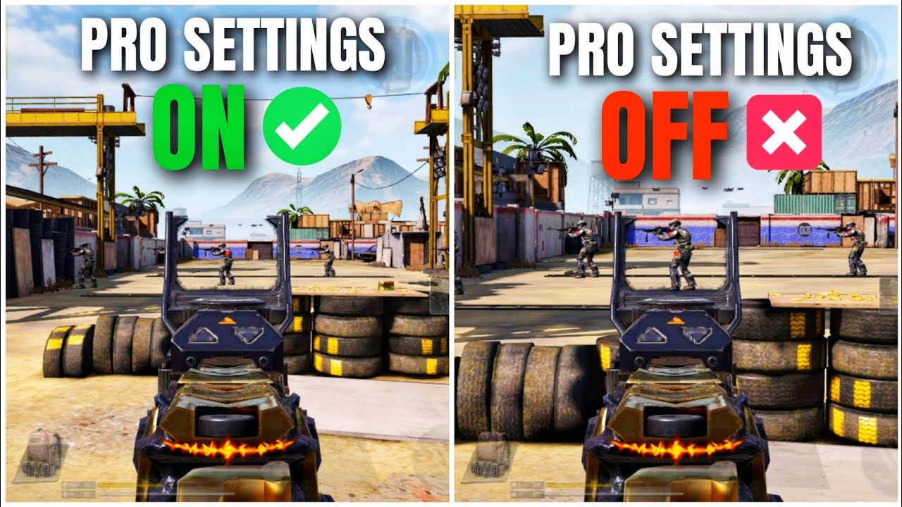Top 3 Pro Player Settings In Call Of Duty Mobile For Battle Royale ...