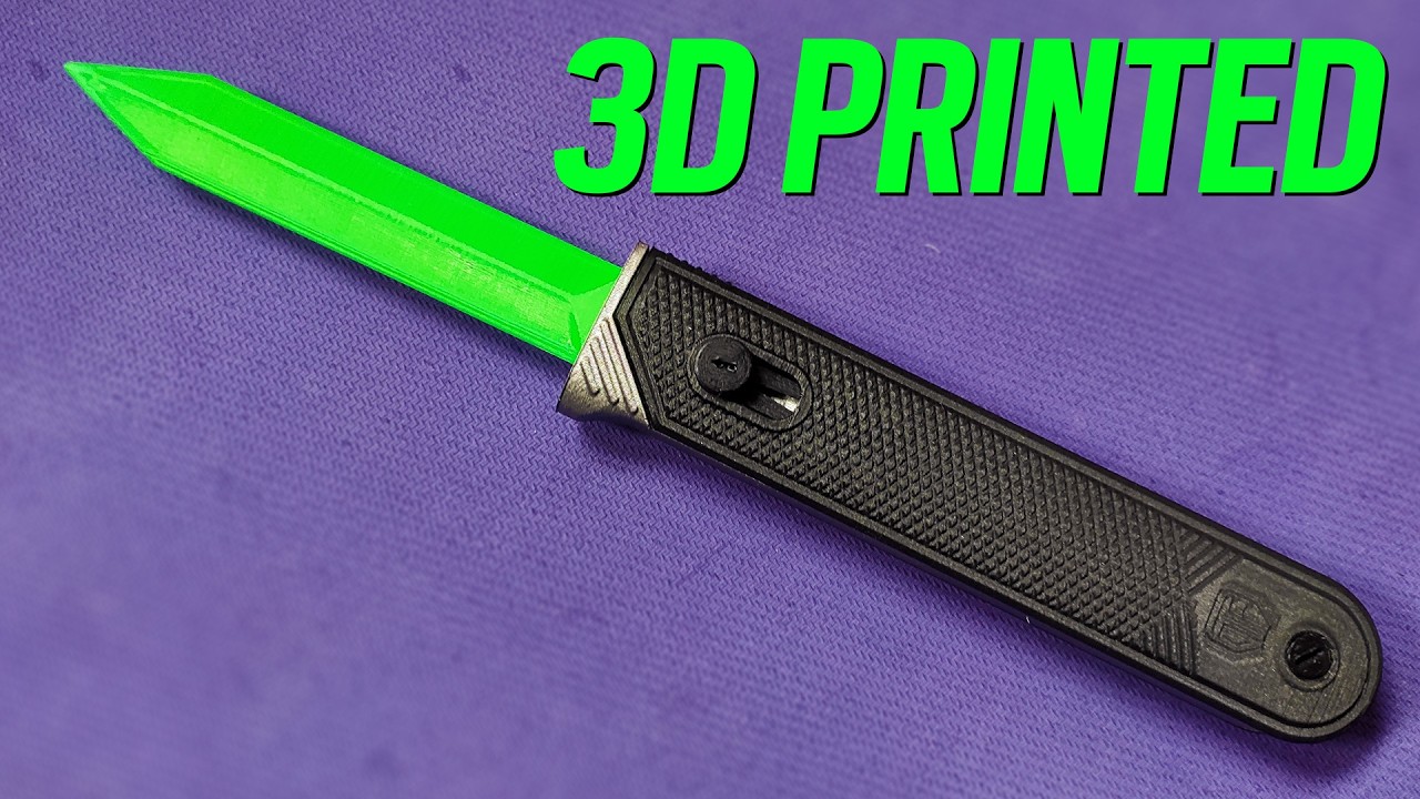 Toy Gravity Knife - 3D Printed - Print Ideas - Best Free 3D Models ...