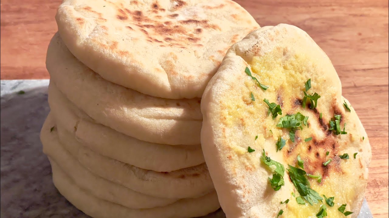How to make the Best Pitta bread - YouTube