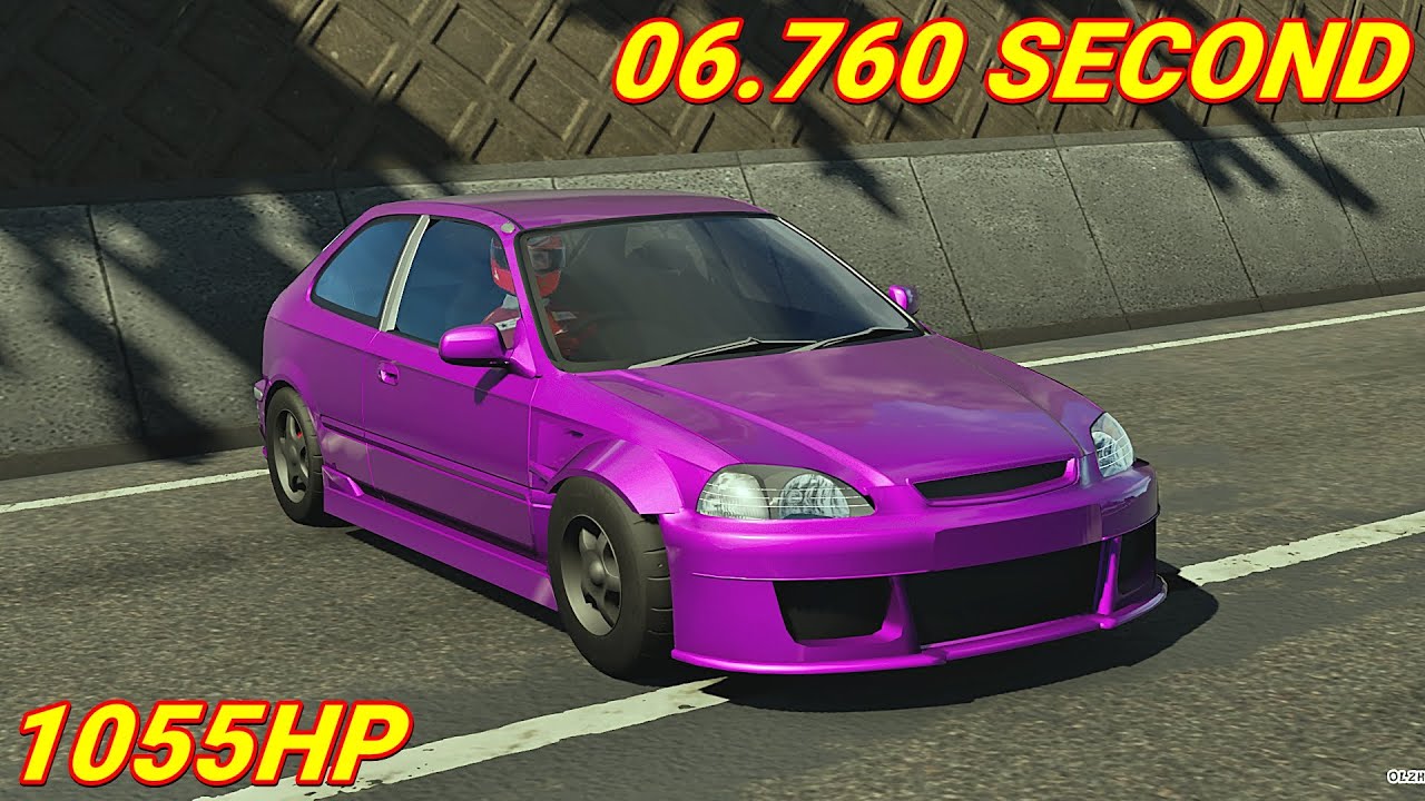1055HP HONDA CIVIC EK9 DRAG TUNE CAR PARKING MULTIPLAYER 2 NEW UPDATE ...
