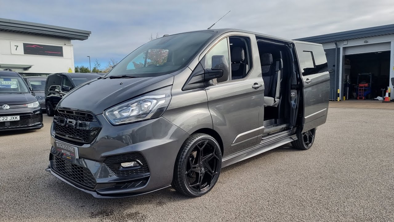 modified Ford transit custom mrst styling kombi 6 seats modified - YouTube