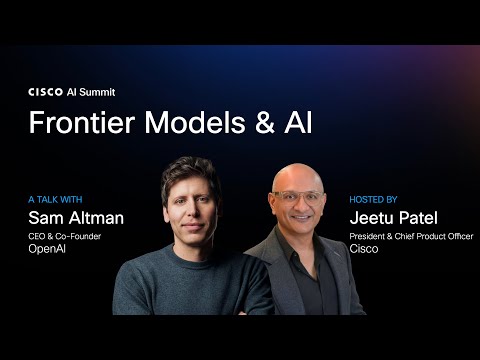 Frontier Models & AI | Sam Altman, CEO & Co-Founder, OpenAI and Jeetu Patel.