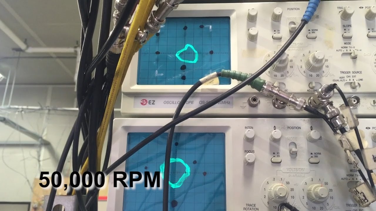 Turbo Lab - 35mm Diameter at 50,000 RPM - YouTube