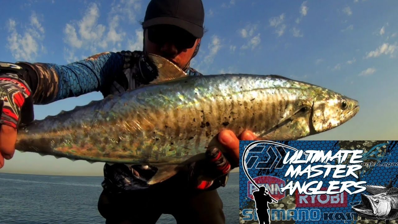 kinagat ako ng isda😭king fish strike assorted #shorecasting #jigging # ...