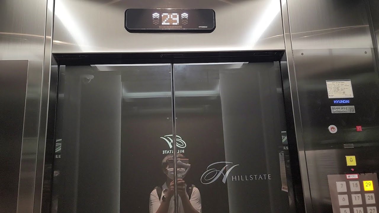 [ WBLX 150 m/min ] 서울특별시 영등포구 힐스테이트 클래시안 현대 엘리베이터 - YouTube