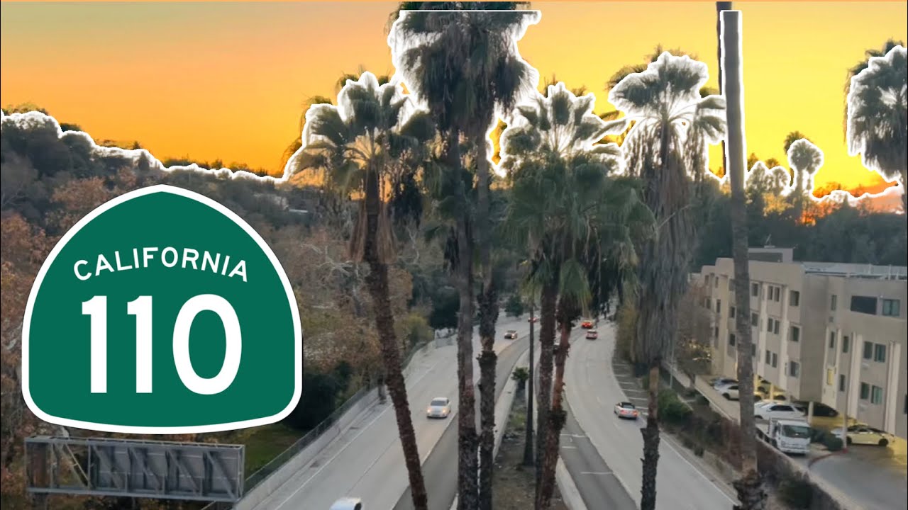 Pasadena 110 Freeway Sound #110 #satisfying - YouTube