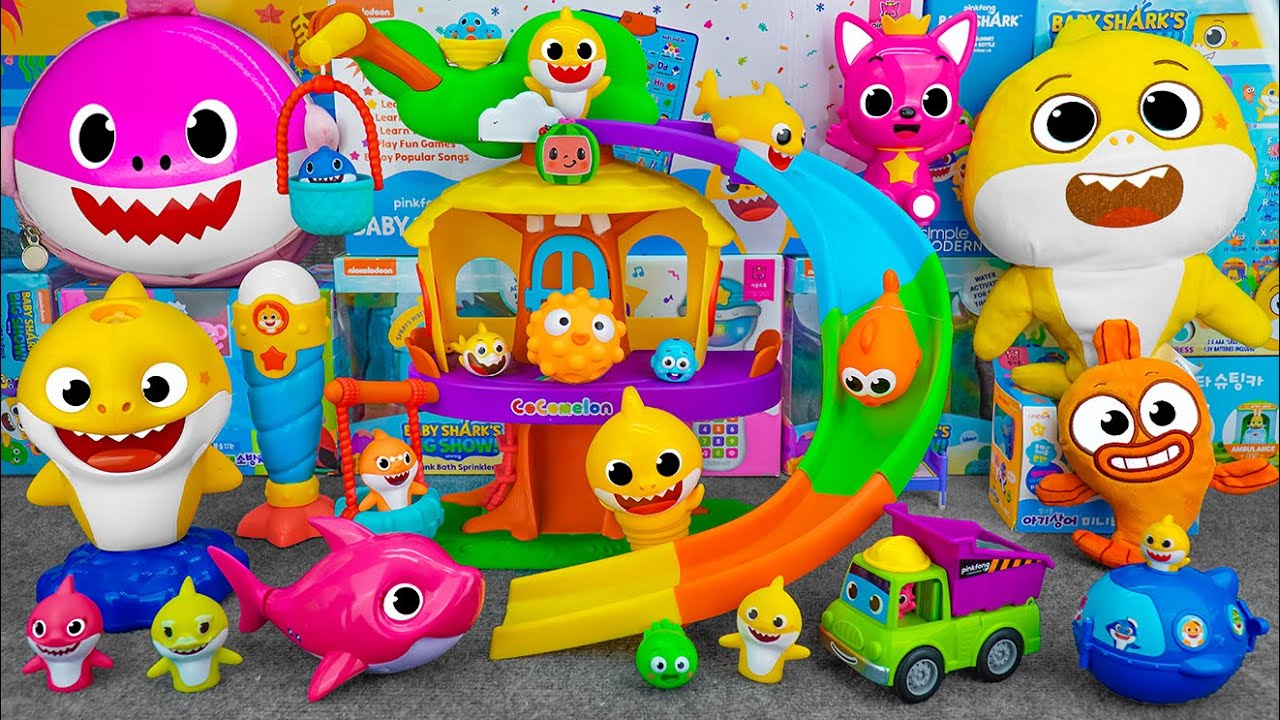 123 Minutes BABY SHARK - Satisfying Unboxing Pinkfong Baby Shark ...