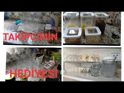 TAKİPÇİMİN GÖNDERDİĞİ KAVANOZLARI DOLDURDUM❌MUTFAK DOLABIMDA DÜZENLEME YAPTIM❌MUTFAK İÇİN DÜŞÜNDÜKLE