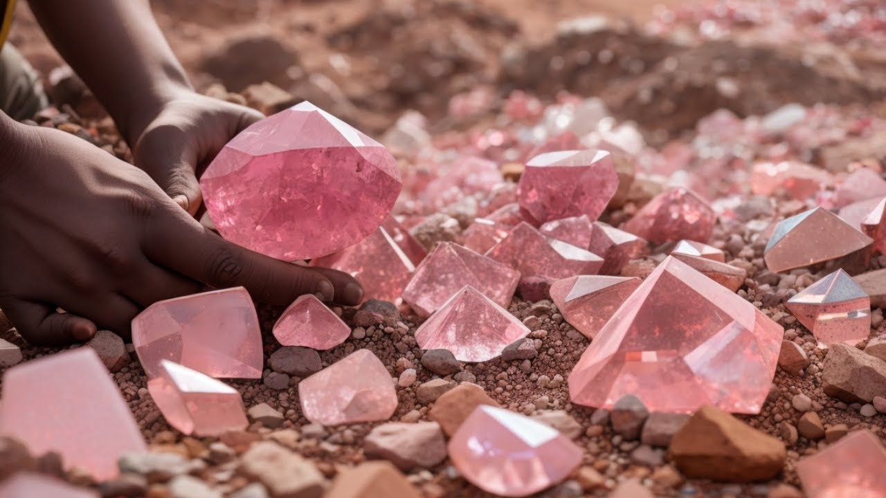 Os 5 Maiores Diamantes Cor De Rosa Do Mundo - YouTube