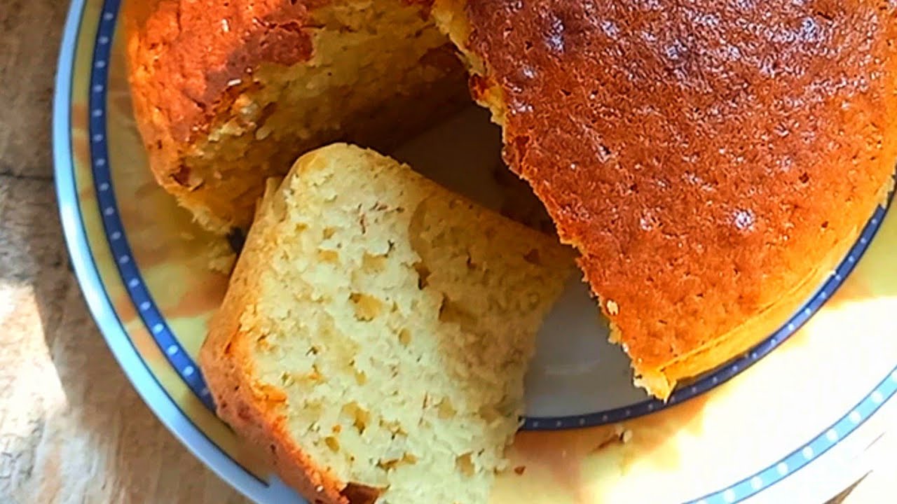 Soft Plain Yogurt Cake - Recette En Creol Maspin Yaourt - YouTube