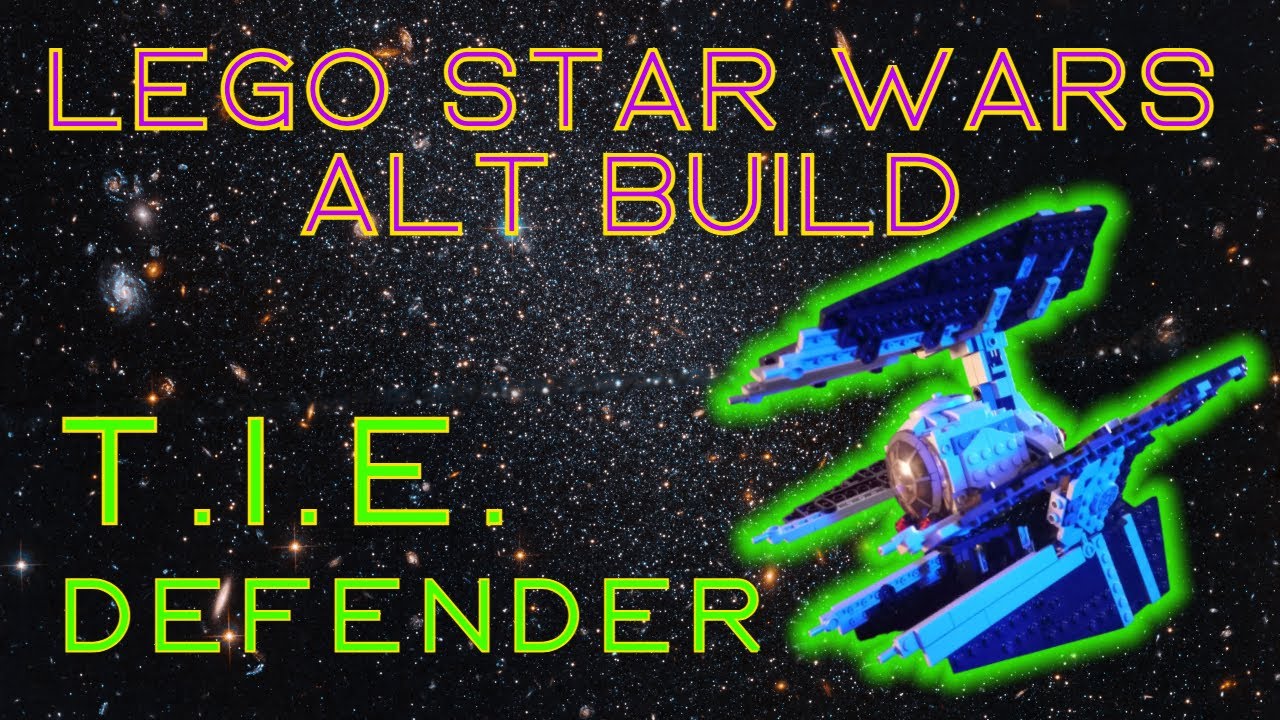LEGO Star Wars Set 75300 Alternate Build - TIE Defender by hglegobr1 ...