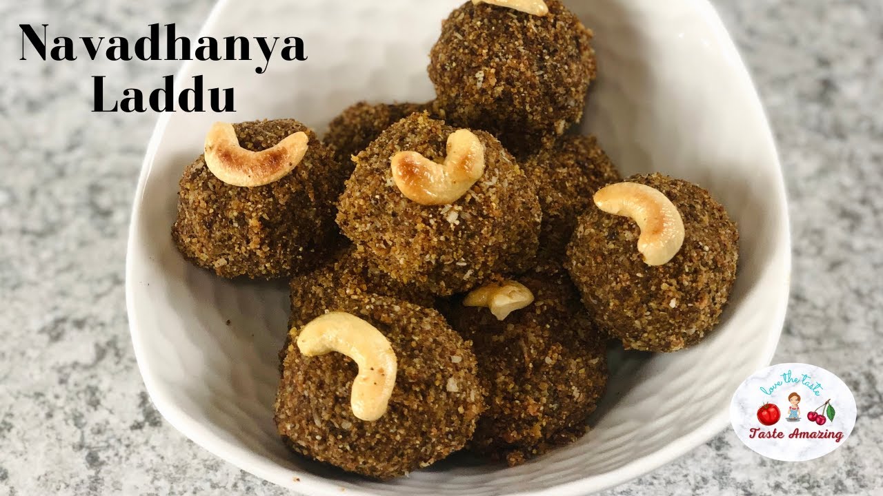 Navadhanya Laddu | Cook with Comali Pavitra Recipe | Navathaniya Laddu ...