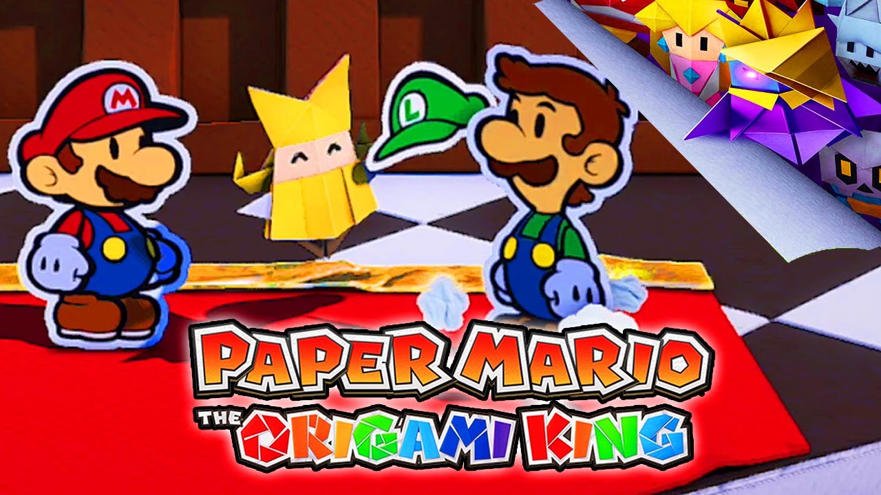 Paper Mario The Origami King Part 3 LUIGIS HAT! Gameplay Walkthrough ...