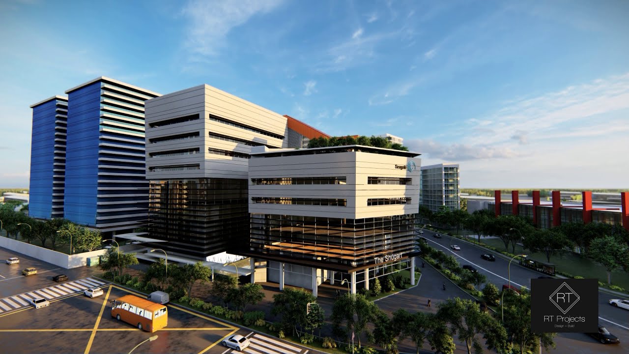 Seagate The Shugart l Architecture Animation l Singapore - YouTube
