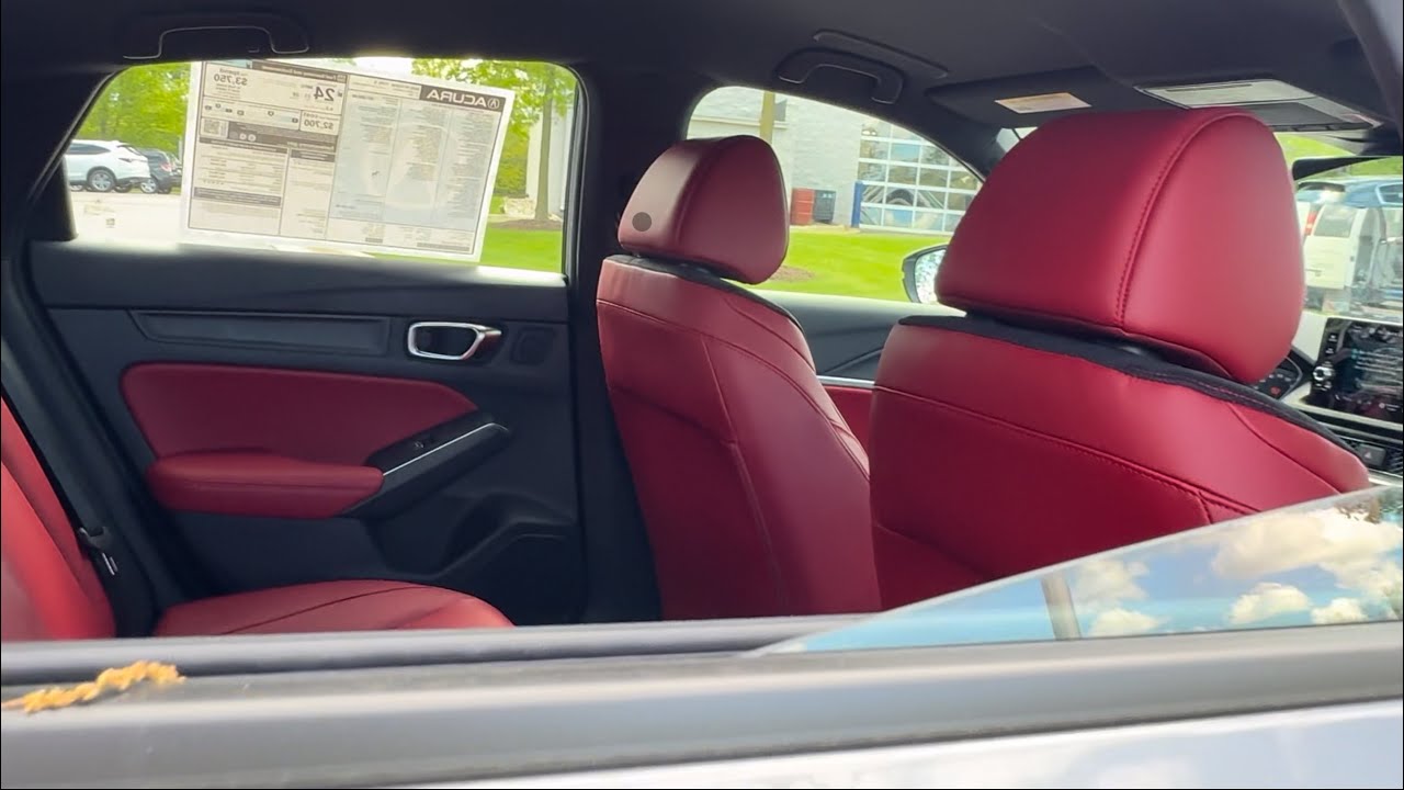 2024 Acura Integra Type S: Rear Seats and Cargo | Car Conversations ...