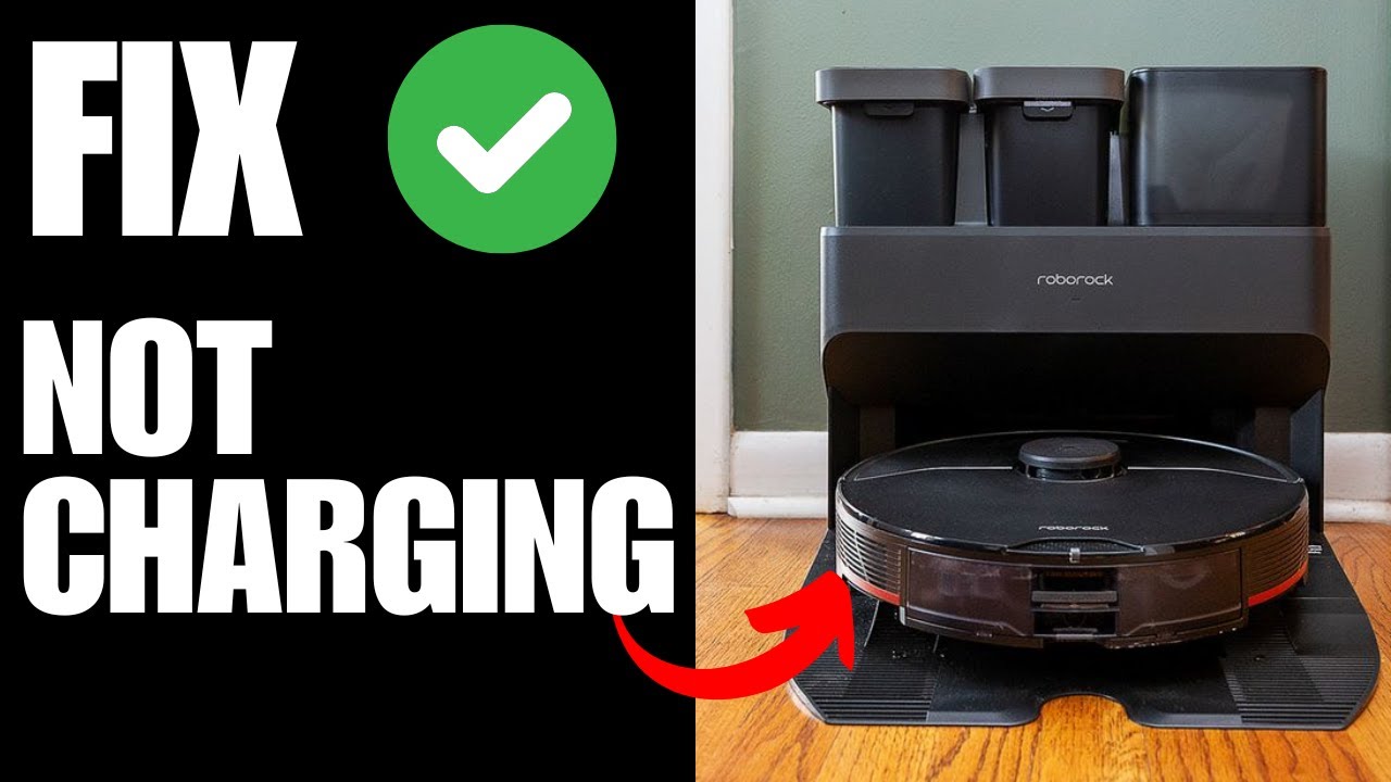 Roborock S7 MaxV Ultra Not Charging - How To Fix - YouTube
