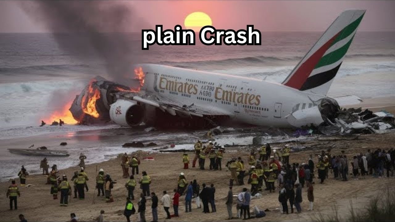 Emergency Landing Plane Crash In Ocean | Catastrophic Crash at Sea ...