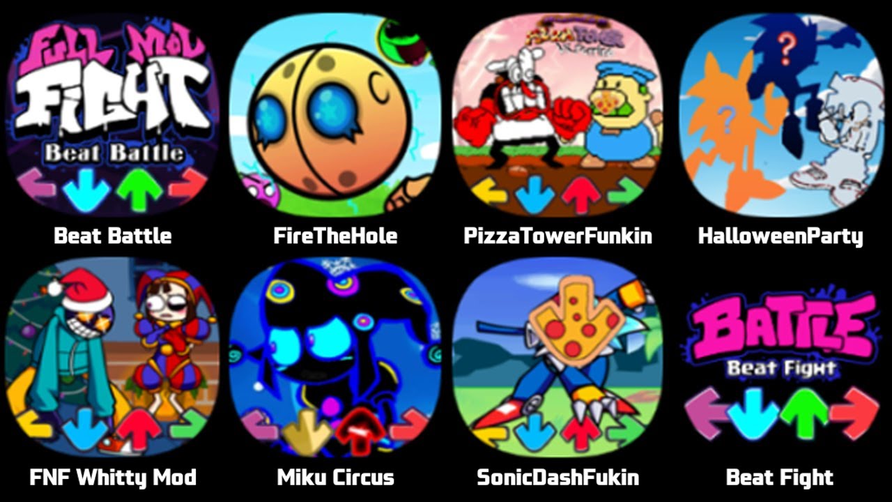 FNF Radi & Lofie, FNF Mario's Madness v2, FNF Demise, FNF Goku, FNF ...