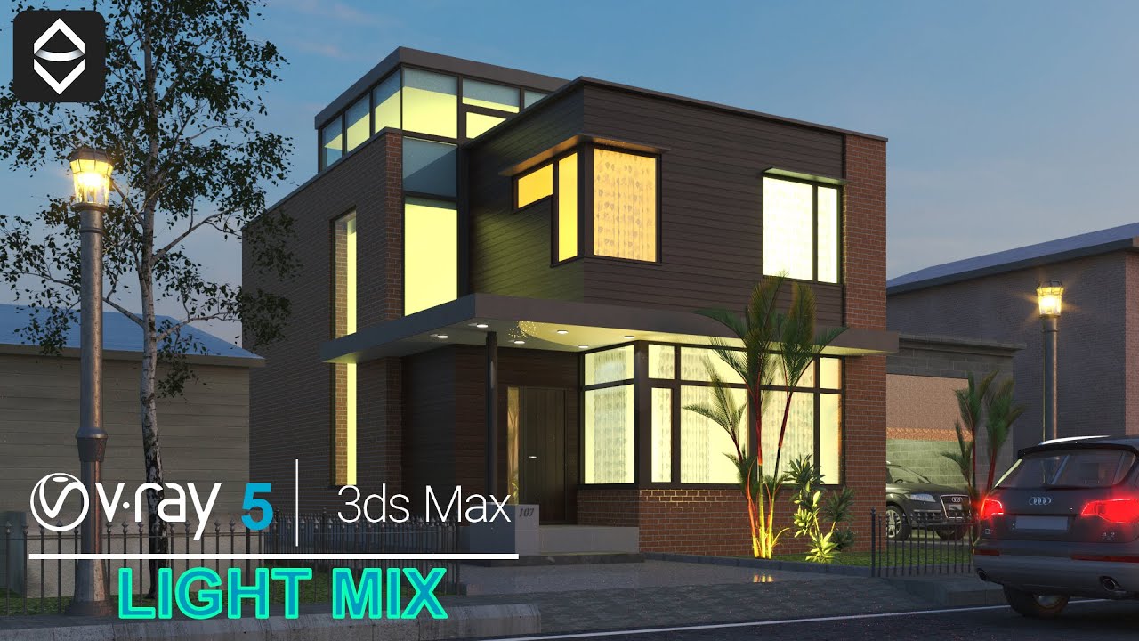How To Use Light Mix ? | How To Work Light Mix ? | Vray 5 For 3Dsmax ...