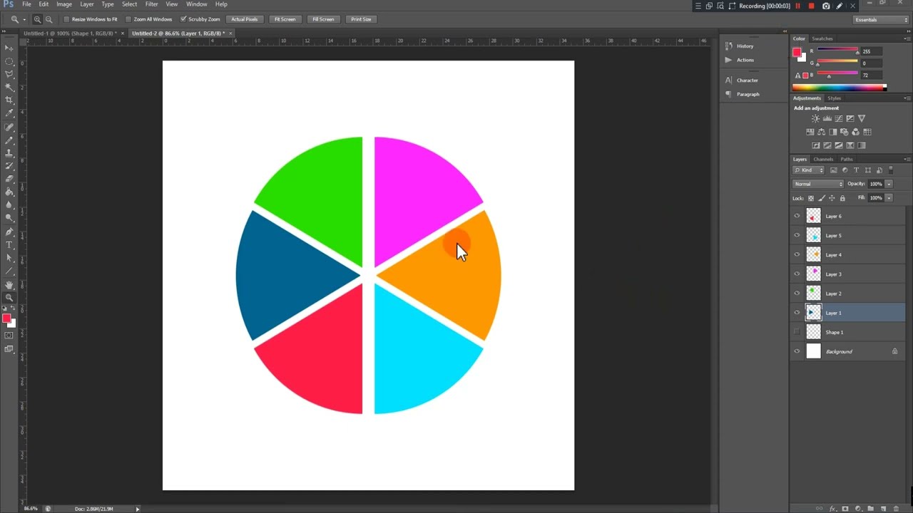 Divide Circle In Equal Parts Photoshop CS6 YouTube divide-circle-in-equal-parts-photoshop-cs6-youtube