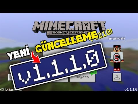 MCPE Yeni Güncelleme 1.1.1.0 Çıktı - Android Beta