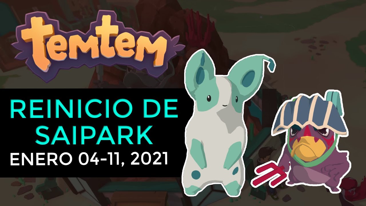 🌴 TEMTEM: Tateru y Saipat 🌊| Saipark Temtem Español | Koish 🐟 | Freetem ...