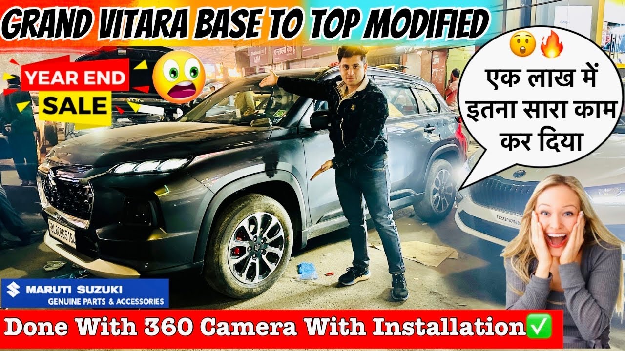 Grand Vitara Modification With Price Grand Vitara Chrome kit Grand ...