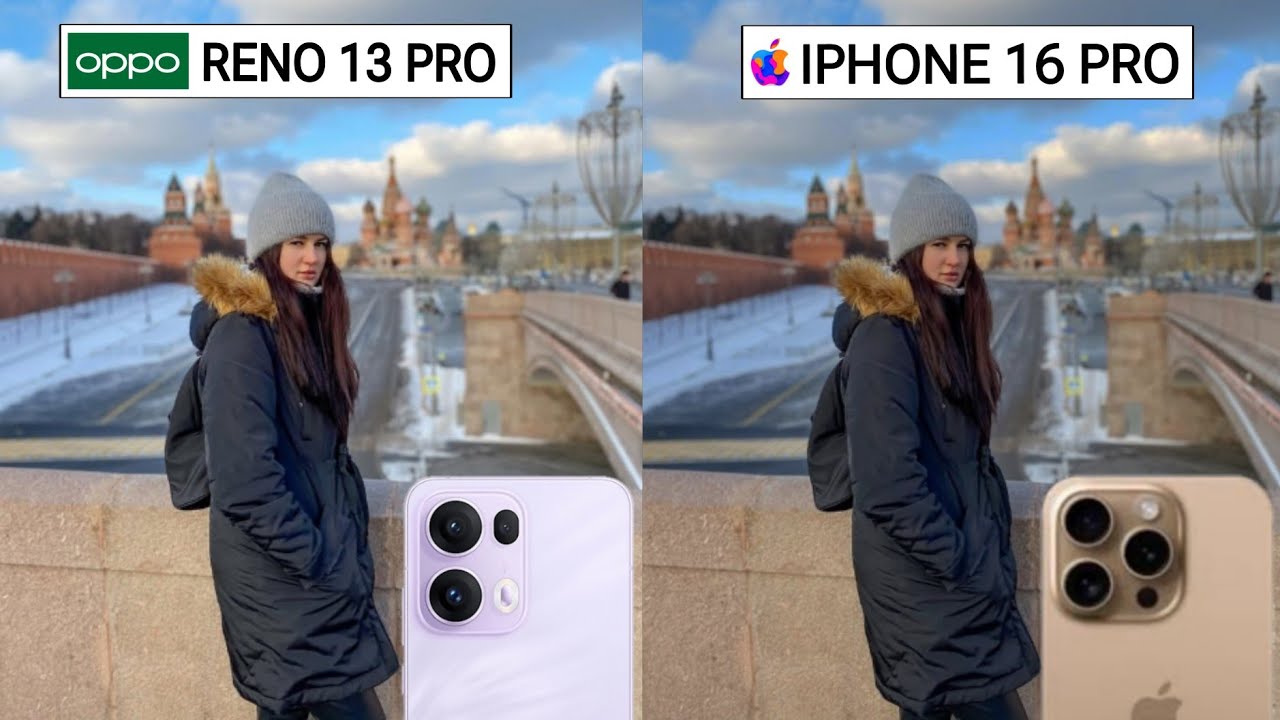 Oppo Reno 13 pro VS iPhone 16 pro Camera test - YouTube