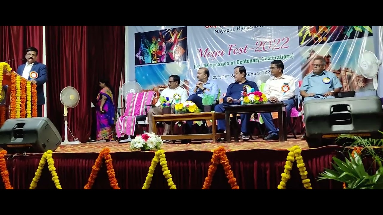 Honorable VC Prof.Ravinder valuable words on the occasion of Centenary ...