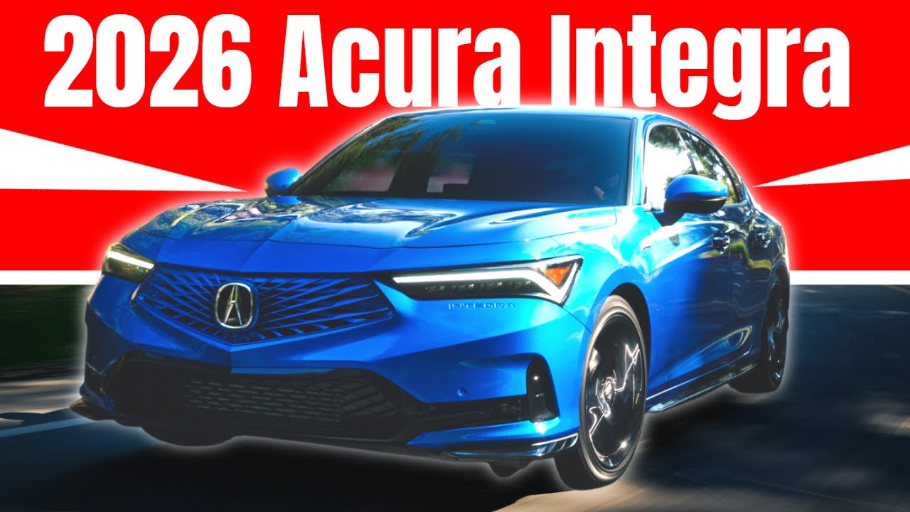 2026 Acura Integra Gets New Colors, Tech, and Aero Kit - YouTube